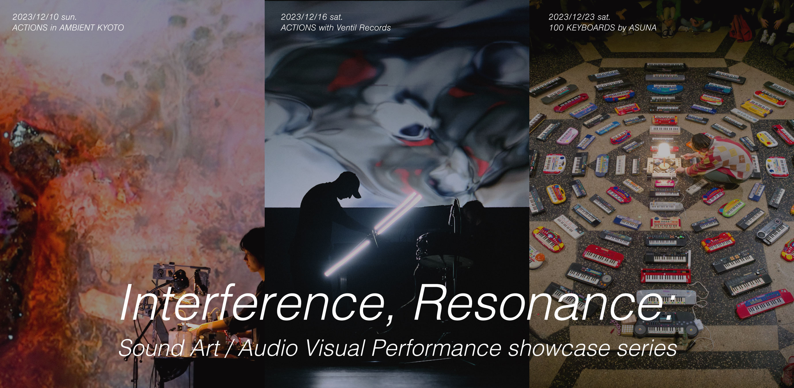 Interference, Resonance: Sound Art / Audio Visual Performance showcase ... Interference, Resonance: Sound Art / Audio Visual Performance showcase ...